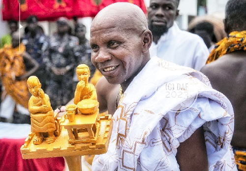 The traditional linguist’s staff: Pillar of authority, wisdom and ...
